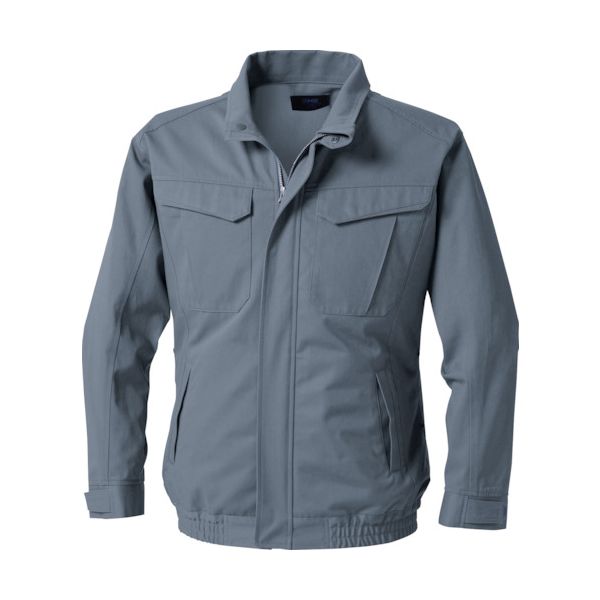 空調服 KU92240K50S4 難燃長袖ブルゾン グレー ＬＬ