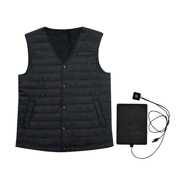 室谷 MX1642-BK/M MX1642 中綿ヒーターベスト ブラック M MX1642BK/M