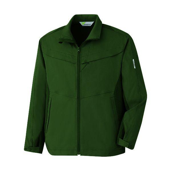 ミドリ安全 VE626-UE-5L ハイストレッチブルゾン VE626 上 モスグリーン 5L VE626UE5L