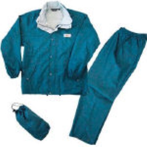 カジメイク 7250-47-L エントラントレインスーツ２　サックス　Ｌ 725047L 325-3546