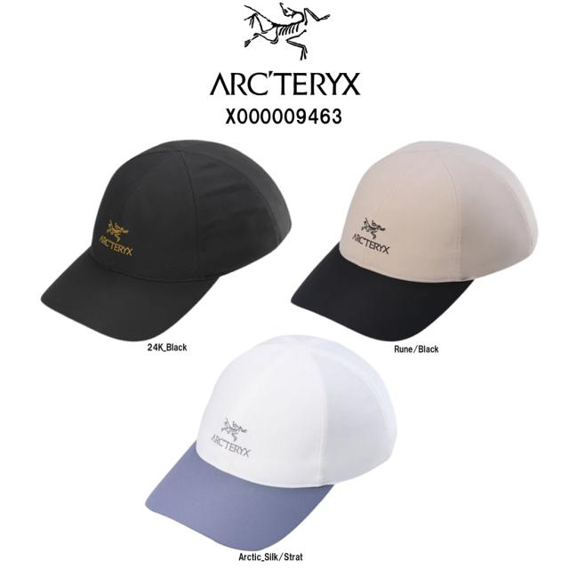 ARC'TERYX(アークテリクス)キャップ バードワード ロゴ 6パネル 調整可能 防水 速乾性 通気性 軽量 帽子 ランニング 運動 X000009463