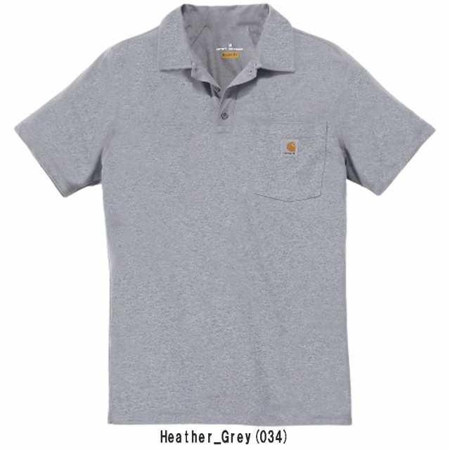Carhartt(カーハート)ポロシャツ 半袖 速乾 スポーツ 無地 Carhartt(カーハート)ポロシャツ 半袖 速乾 スポーツ 無地