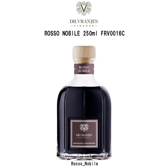 DR.VRANJES(ドットール・ヴラニエス)ディフューザー ルームフレグランス ロッソノービレ ROSSO NOBILE 250ml FRV0016C