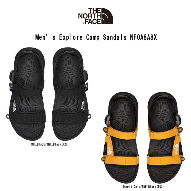 (SALE)THE NORTH FACE(ザノースフェイス)サンダル ストラップサンダル アウトドア キャンプ レジャー メンズ Men’s Explore Camp Sandals NF0A8A8X