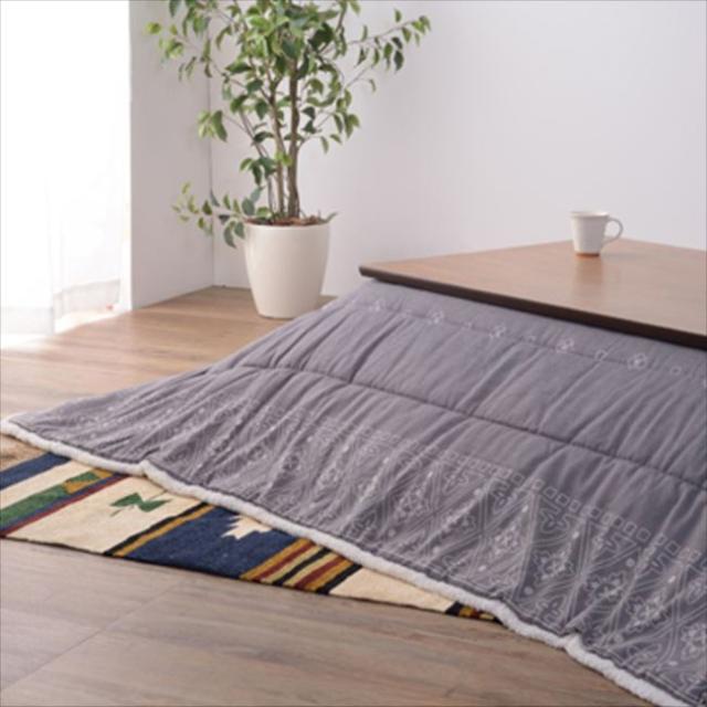 北海道・沖縄・離島配送不可 代引不可 こたつ布団 薄掛 コタツ掛け布団 長方形 こたつ用ふとん 190ｘ230cm バンダナ柄