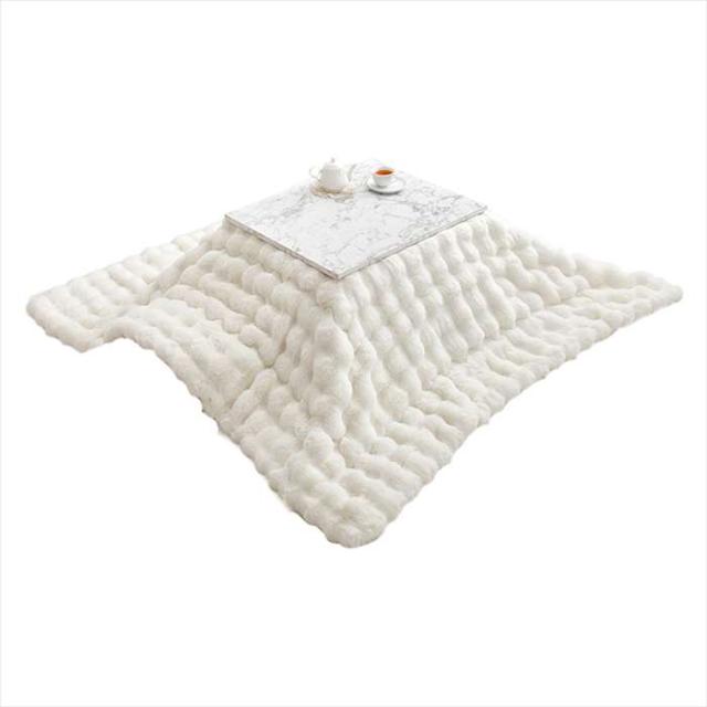 北海道・沖縄・離島配送不可 代引不可 こたつ＋うす掛け布団 2点セット アイボリー HAGIHARA ARULA7560MWH+LUNAKF1919-IV