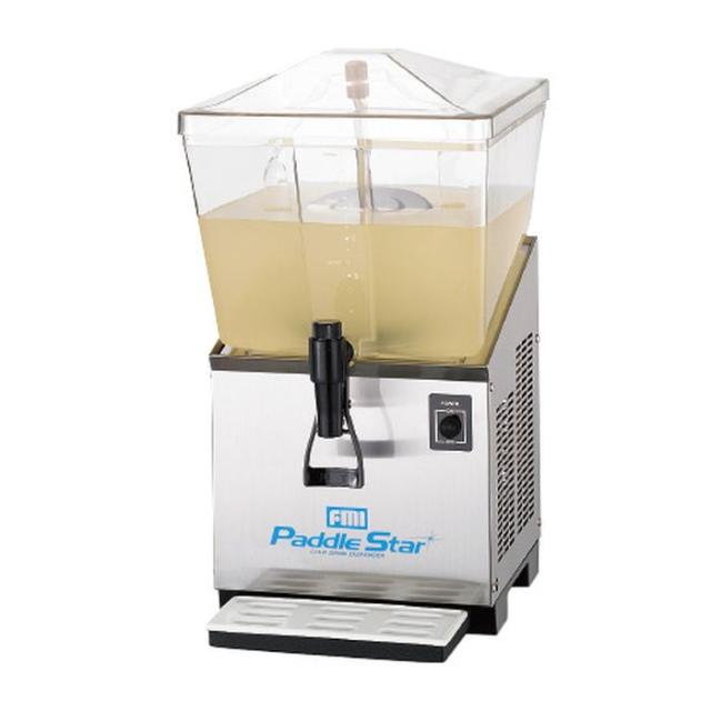 北海道・沖縄・離島配送不可 代引不可 コールドドリンク ディスペンサー 業務用 18L パドル撹拌式 ジュース 冷却 キッチン家電 調理器具 カフェ レストラン パドルスター GT-5DN