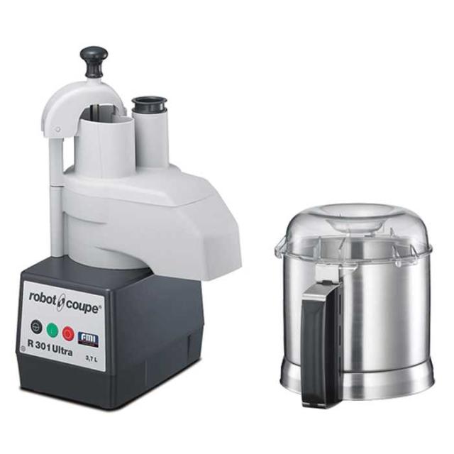 沖縄・離島配送不可 代引不可 ロボクープ マルチフードプロセッサー 野菜スライサーにカッターミキサーをプラスした1台2役のマルチフードプロセッサー FMI エフエムアイ R-301UD