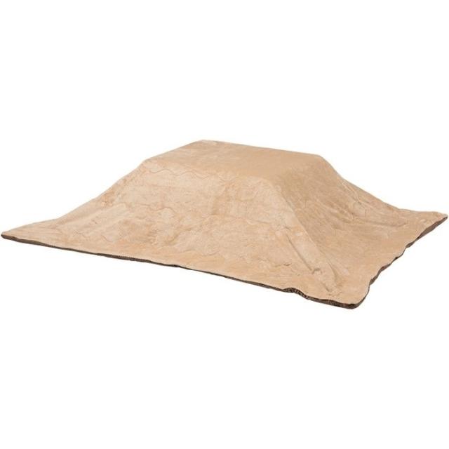 北海道・沖縄・離島配送不可 代引不可 うす掛けこたつ布団 ビケ950 アルミシート入り 保温 210×170cm ベージュ HAGIHARA 2090932900