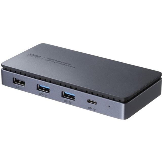 代引不可 USB Type-C ドッキングステーション HDMI×2画面出力対応 モニター ディスプレイ 周辺機器 サンワサプライ USB-CVDK15