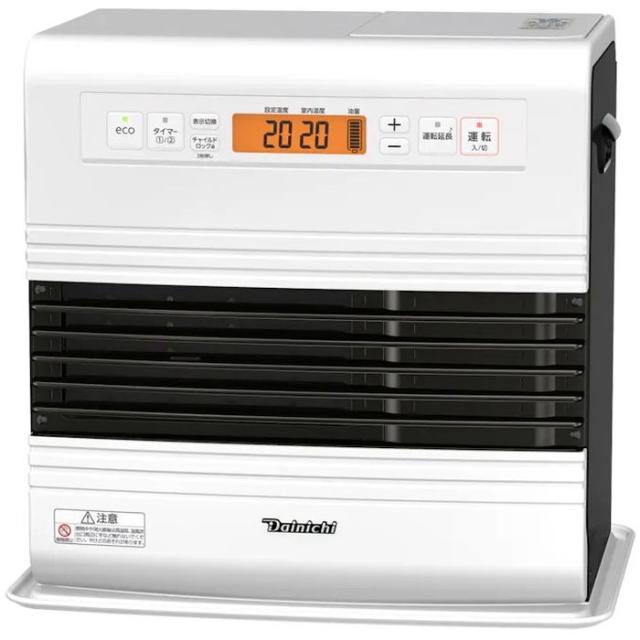石油ファンヒーター 鉄筋17畳木造12畳程度 スノーホワイト ダイニチ FW-4725GR-W