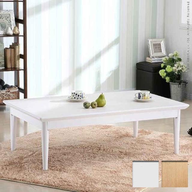 北海道・沖縄・離島配送不可 代引不可 こたつ コタツ テーブル 長方形 120×75cm 北欧デザイン 継ぎ脚付き 木製 天然木 ウレタン樹脂塗装 お手入れ簡単 家具 暖房 防寒 あったか オールシーズン 北欧インテリア コンフィ  ナカムラ 11100303