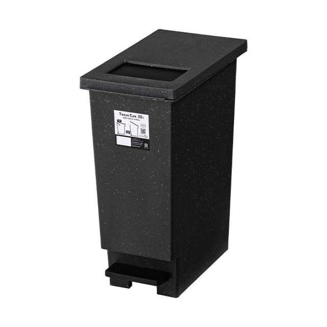北海道・沖縄・離島配送不可 代引不可 トラッシュカン ブラック ごみ箱 20L ペールボックス ふた付 角型 東谷 LFS-860BKの通販はau PAY マーケット - ドレスマ | au ...
