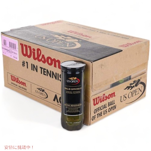 ウイルソン Wilson テニス ボール プレッシャーライズド US オープン エクストラ デューティー品
