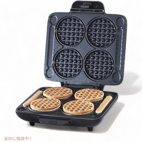 ダッシュ マルチミニワッフルメーカー グラファイト Dash DMMW400GBGT04   ワッフル作り Multi Mini Waffle Maker