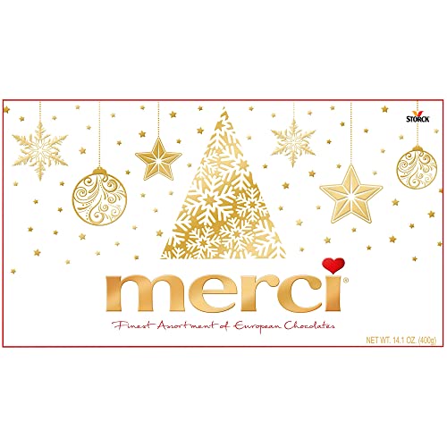 メルシー Merci Finest ヨーロピアン チョコレート クリスマス アソート ギフトボックス 399g