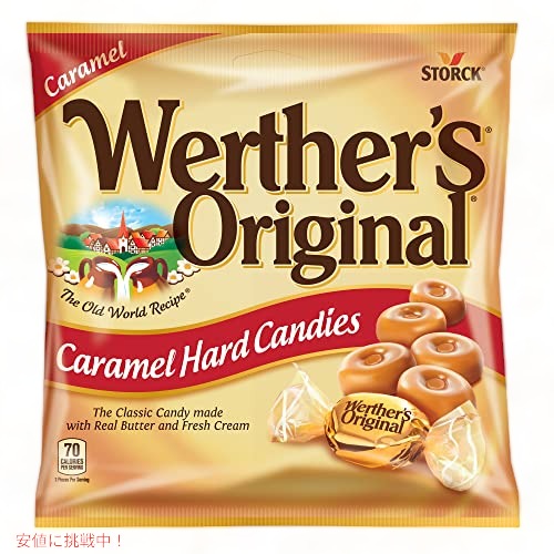 ヴェルタース Werther’s オリジナル ハード キャラメル キャンディー 156g(5.5oz) ×12袋
