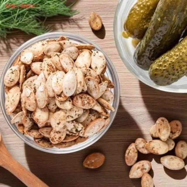 【12個セット】Giants ジャイアント かぼちゃの種 ディルピクルス風味 146g Pumpkin Seeds Dill Pickle Flavored 5.15oz