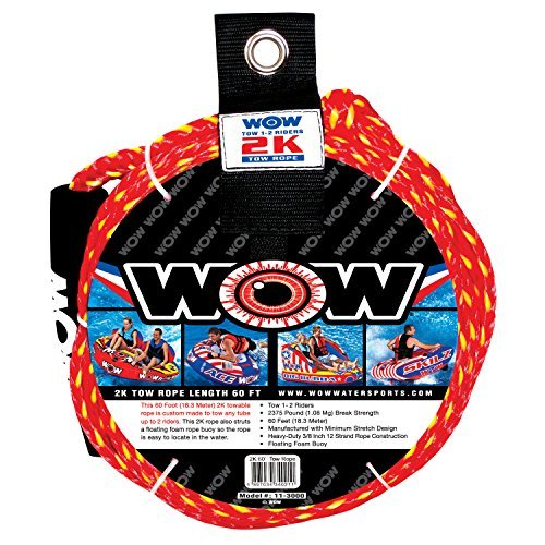 WOW 2K 60’ Tow Rope ワオ ワールドオブウォータースポーツ 牽引ロープ
