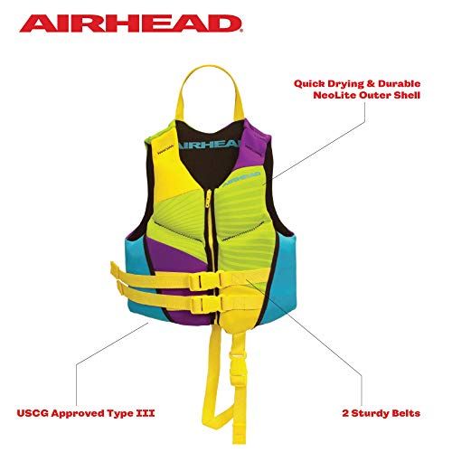 AIRHEAD GnarKwikドライNeoLiteフレックスライフベスト