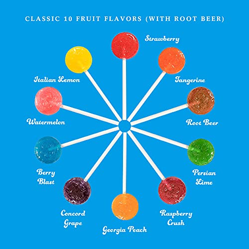 Candy Creek - クラシック 10 フレーバー ロリポップ バラエティ: 9