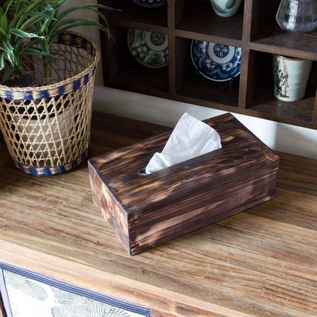送料無料 天然無垢材(国産桧)ティッシュケース【オーク】【数量限定】 / お取り寄せ 通販 お土産 お祝い プレゼント ギフト おすすめ