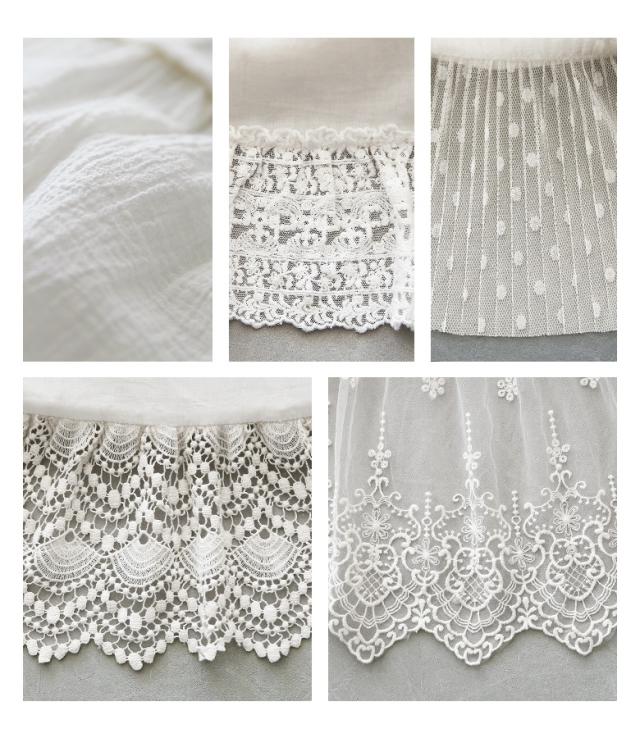 レースライナーアシメデニムスカート』 【メール便不可】【40】[デニム