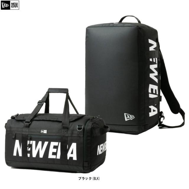 NEW ERA（ニューエラ）クラブ ダッフルバッグ 50L 2ウェイ プリントロゴ（14521343）アウトドア リュックサック ボストンバッグ 一般用