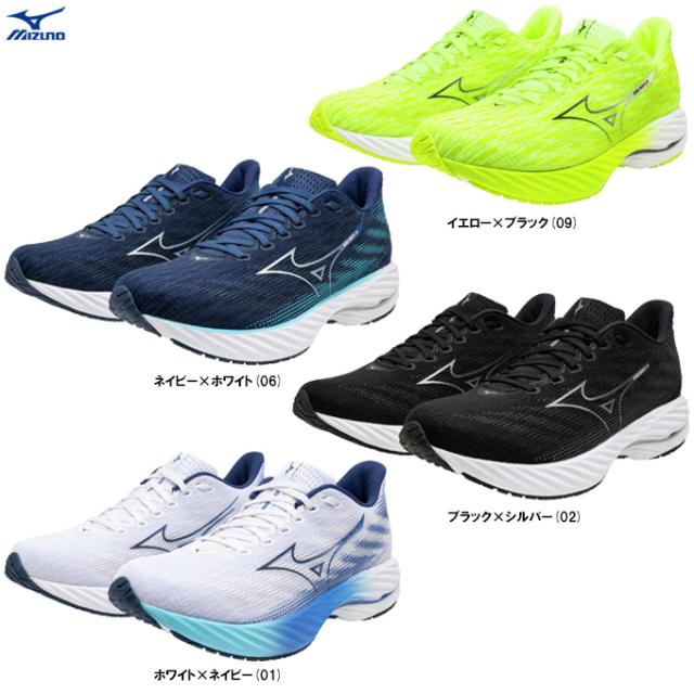 MIZUNO（ミズノ）WAVE RIDER 28 ウエーブライダー 28（J1GC2403）マラソン ランニングシューズ ジョギング トレーニング 2E相当 メンズ