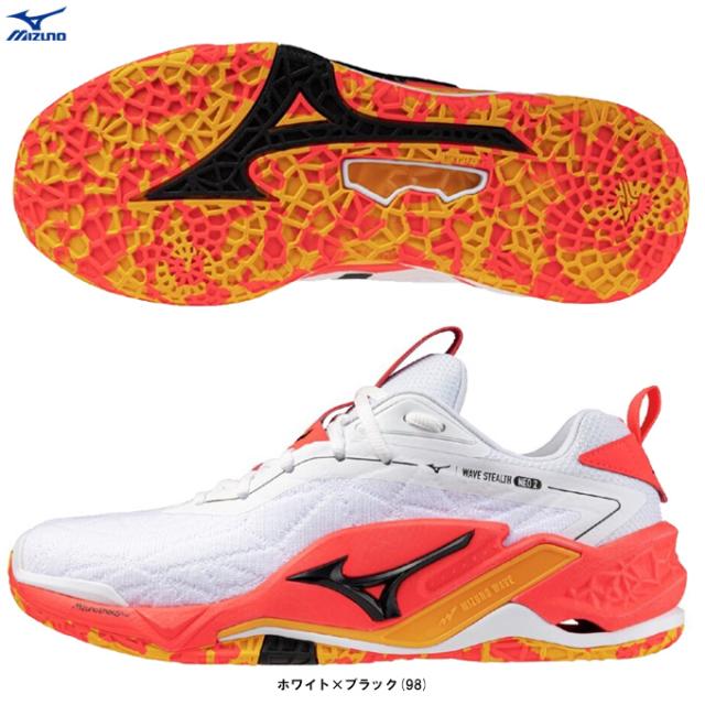 【29.0cmのみ】MIZUNO（ミズノ）ウエーブステルス NEO2 WAVE STEALTH NEO2（X1GA2400）ハンドボールシューズ 屋内用 2E相当 ユニセックス