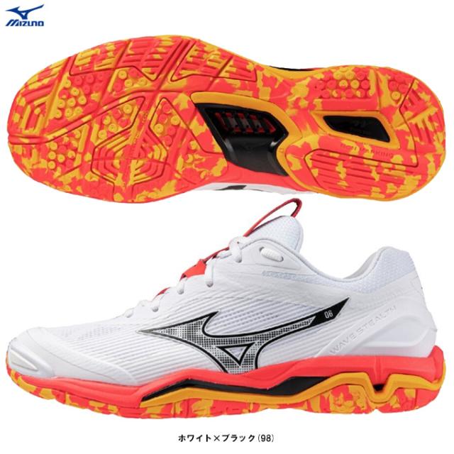 MIZUNO（ミズノ）ウエーブステルス 6 WAVE STEALTH 6（X1GA2430）ハンドボールシューズ トレーニング 2E相当 男女兼用 ユニセックス