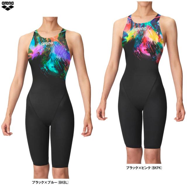 arena（アリーナ）競泳用水着 レーシングワンピーススパッツ オープンバック（AS4FRC20W）WA承認モデル 水泳 水着 レディース