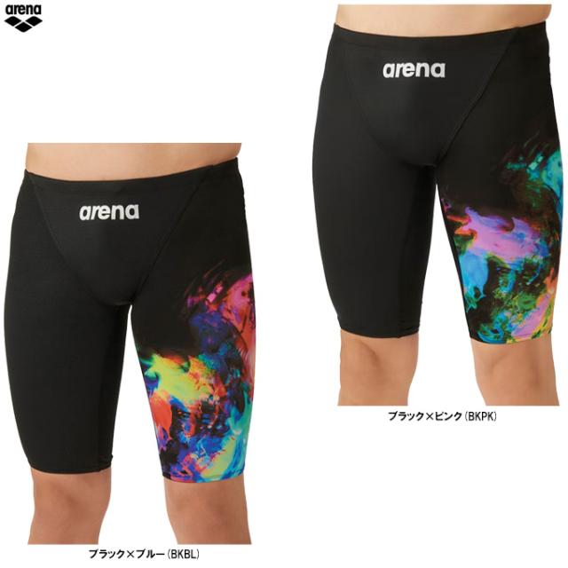 ◆メール便対応商品◆arena（アリーナ）競泳用水着 レーシングスパッツ（AS4FRC21M）WA承認モデル 水泳 ハーフパッツ 水着 メンズ