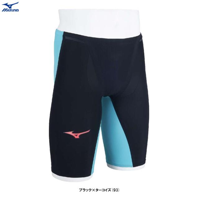【2XSサイズのみ】MIZUNO（ミズノ）競泳用水着 GX・SONIC 6 NV ハーフスパッツ（N2MBA501）WORLD AQUATICS承認 競泳水着 メンズ ジュニア