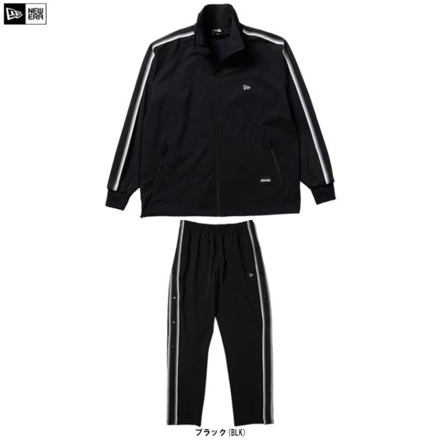NEW ERA（ニューエラ）ウォームアップジャケット サイドスナップパンツ 上下セット（14674768/14674767）バスケットボール メンズ