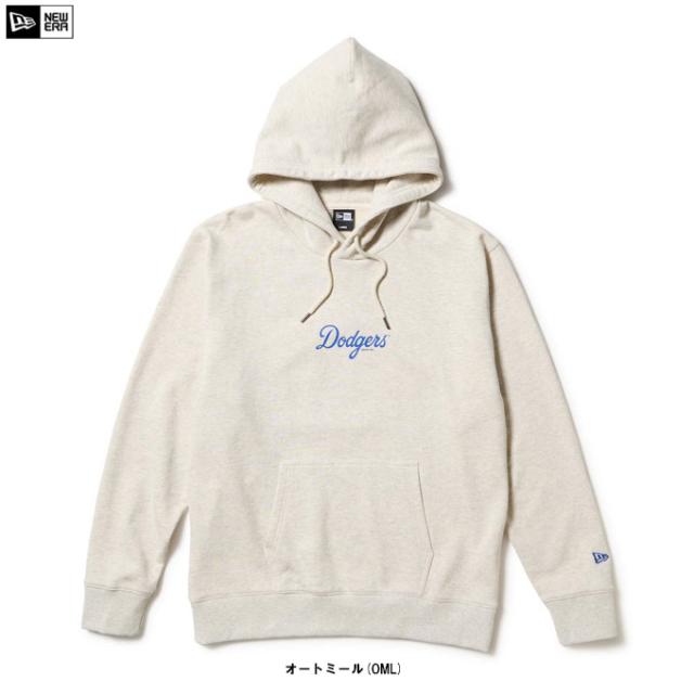 NEW ERA（ニューエラ）裏毛 スウェット プルオーバーフーディー（14682636）ロサンゼルス・ドジャース 野球 カジュアル パーカー メンズ