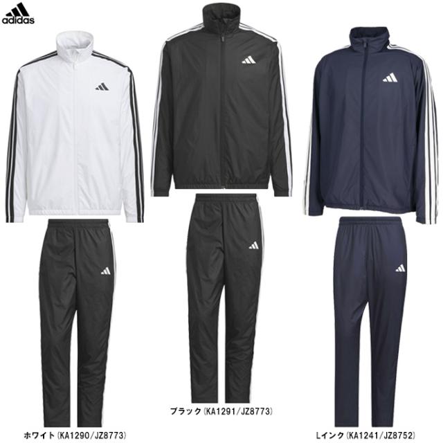 adidas（アディダス）スリーストライプス トリコット ウインドジャケット パンツ 上下セット（HY034/QD767）トレーニング メンズ