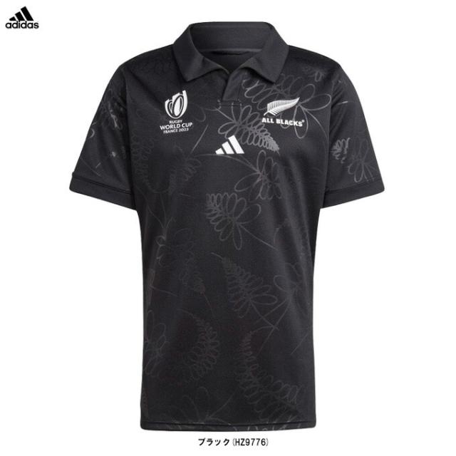 adidas（アディダス）オールブラックス ラグビー ホーム ジャージー（DCF10）ラグビー トレーニング ランニング ウェア 半袖 メンズ