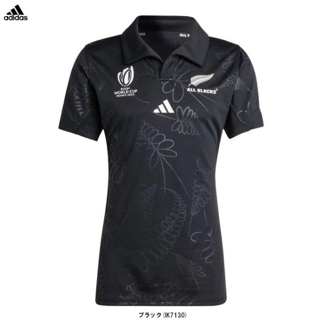 【Mサイズのみ】adidas（アディダス）オールブラックス ラグビーパフォーマンス ホームジャージー（IJJ39）ラグビー トレーニング ウェア 半袖 メンズ