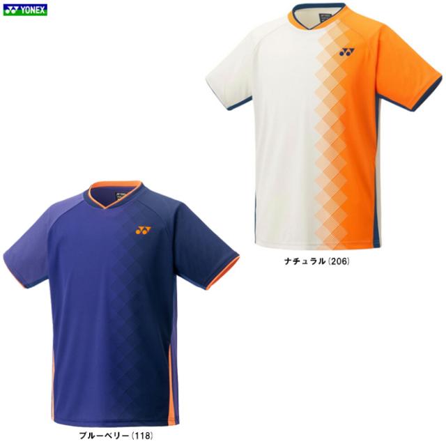 YONEX（ヨネックス）限定 ゲームシャツ（フィットスタイル）（10738）テニス ソフトテニス バドミントン ランニング Tシャツ 半袖 メンズ