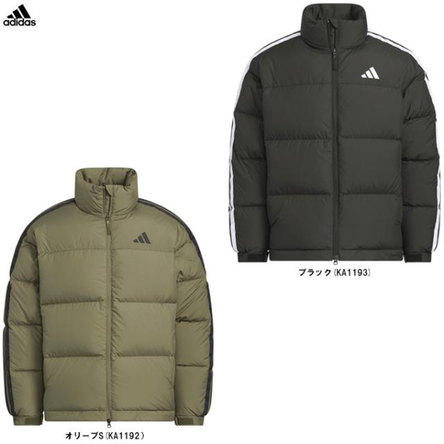 adidas（アディダス）スリーストライプス ルーズフィット ダウンジャケット（SU251）スポーツ トレーニング 上着 アウター 防寒 メンズ