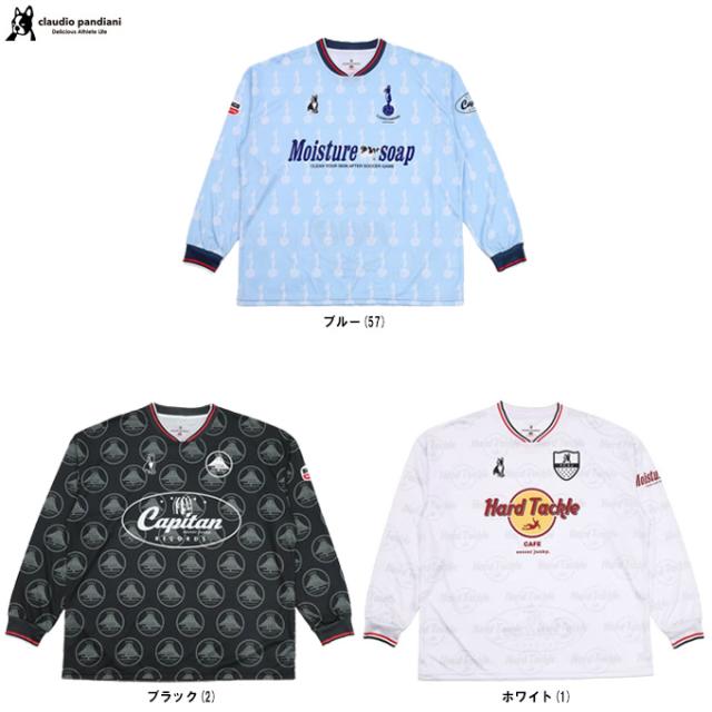 soccer junky（サッカージャンキー）Ballond’or+10 ルーズシルエット ゲームシャツ（SJ24D08）Claudio Pandiani サッカー トレーニング ウェア ロンT メンズ