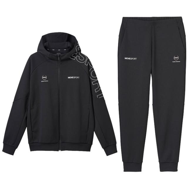 DESCENTE（デサント）S.F.TECH SHIELD フルジップフーディー パンツ上下セット（ST4FSW45M/ST4FPZ44M）ウィンドブレーカー メンズ