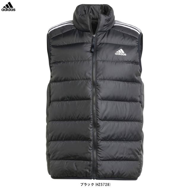 adidas（アディダス）エッセンシャルズ スリーストライプス ライトダウンベスト（DKG26）スポーツ アウトドア アウター メンズ