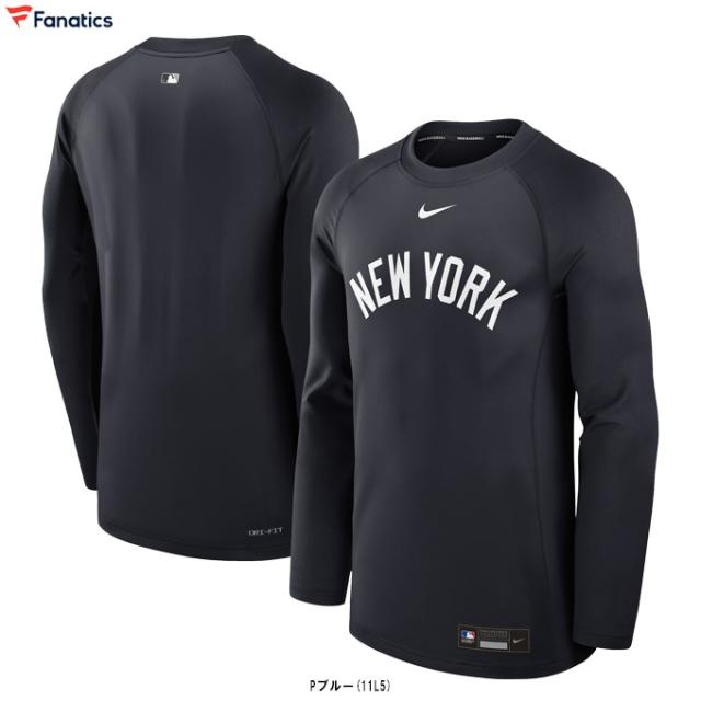Fanatics（ファナティクス）ナイキ ニューヨーク・ヤンキース ロングTシャツ（013D11L5NKHHA）野球 ベースボール MLB メジャーリーグ スポーツ メンズ