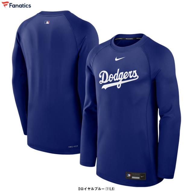 Fanatics（ファナティクス）ナイキ ロサンゼルス・ドジャース ロングTシャツ（013D11L6LDHHA）野球 ベースボール MLB メジャーリーグ スポーツ メンズ