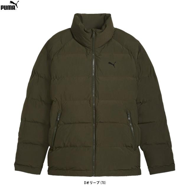 【オリーブのみ】PUMA（プーマ）モノ パデッド ジャケット（684114）スポーツ トレーニング カジュアル 防寒 中綿 ウェア 長袖 アウター 男性用 メンズ