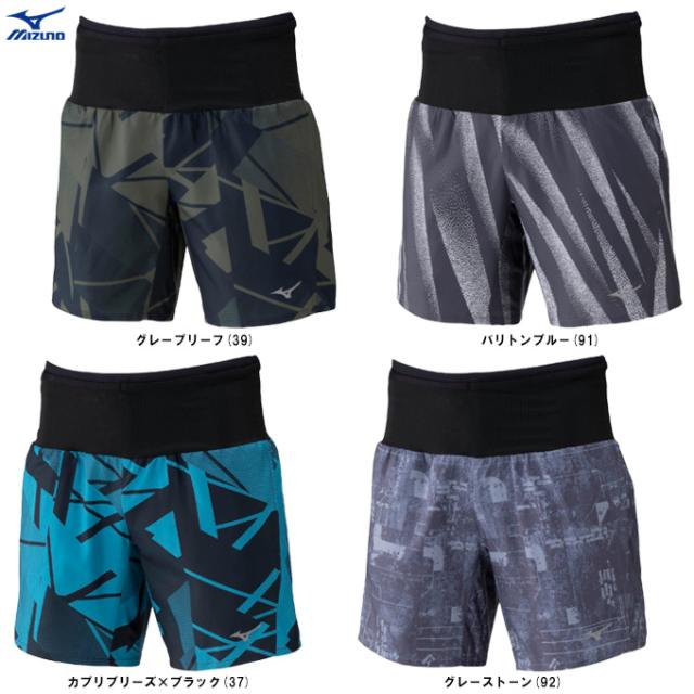 ◆メール便対応商品◆MIZUNO（ミズノ）限定 マルチポケットパンツ グラフィック7インチ（J2MBC015）ランニングパンツ ランパン 短パン ユニセックス