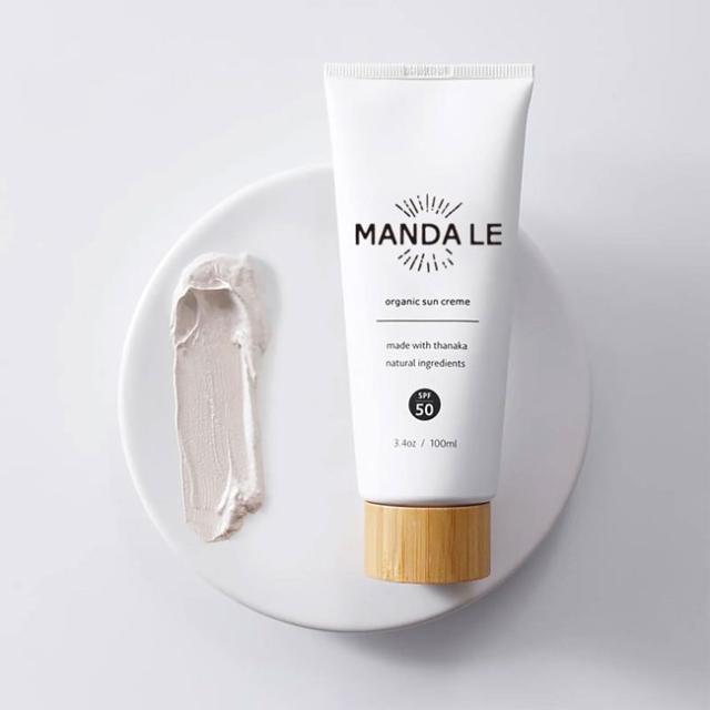 ノンケミカル日焼け止め マンダ MANDA LE Organic Sun Creme SPF 50 94g オーガニック サン クリームの通販 ...