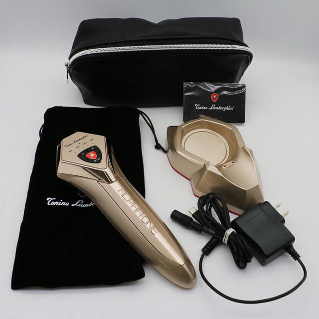 リズム ALPHA・ONE アルファ・ワン シャンパンゴールド 美顔器 中古良品